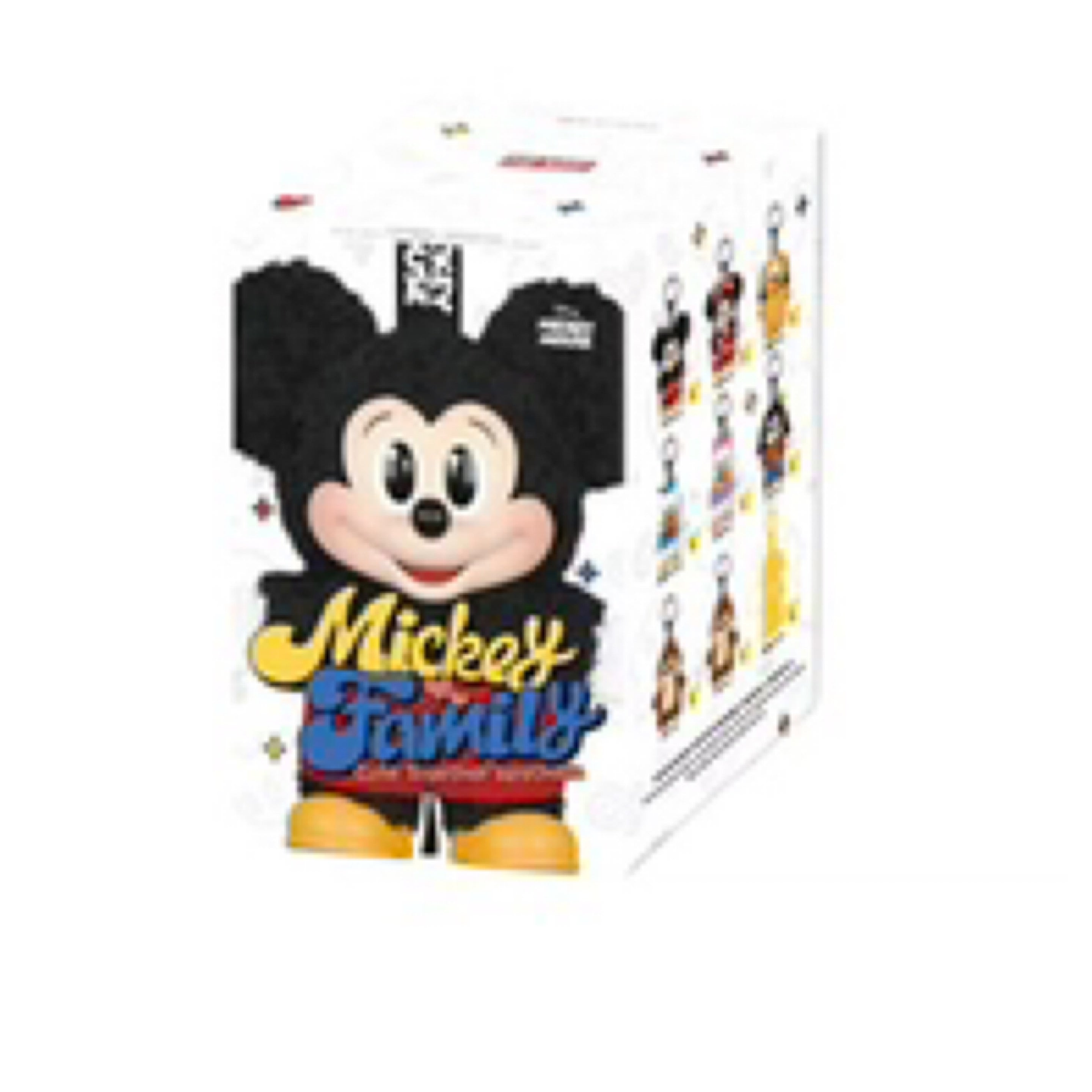 Pop Mart Disney Mickey Family Together Series Plush Keychain Single ...